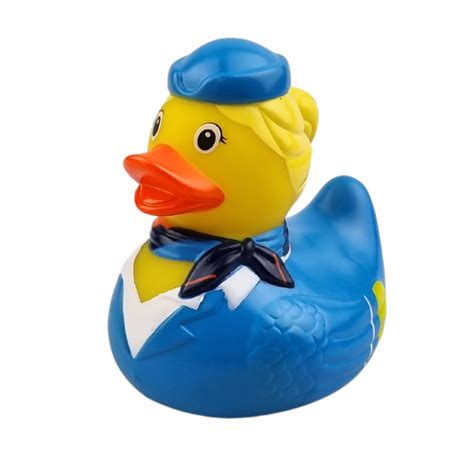 Badeend Flight Attendant Duck Klompenkoningnl