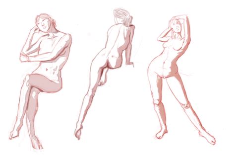 Gesture Drawing By Ebun Skillshare Student Project