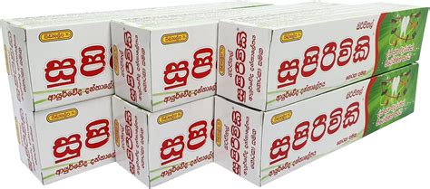 Siddhalepa Supirivicky Ayurvedic Toothpaste 110g Pack Of 6 Natural Oral Care International
