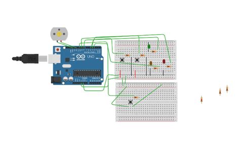 Circuit Design Ejercicio 1 Tinkercad