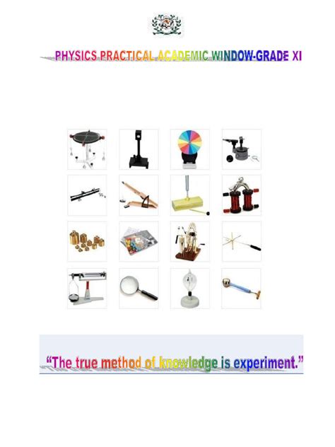 11 Physics Practical Booklet 2024 25 Pdf Waves Viscosity