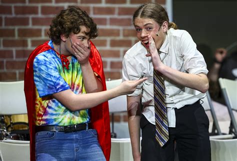 Belvidere Rehearses The 25th Annual Putnam County Spelling Bee