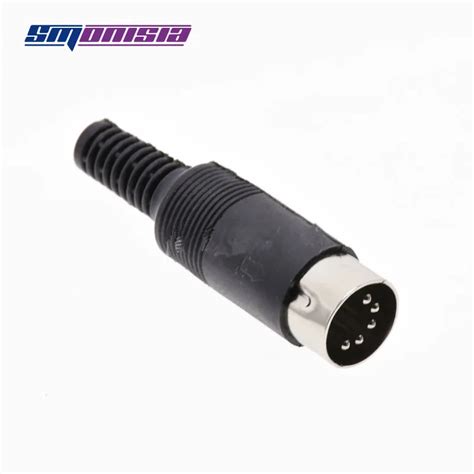 20pcsMD 4 5 6 7 8 Pin S Terminal Female Connector PS2 Keyboard Mouse Interface Socket DIN Big