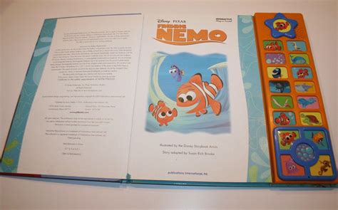 Disney Pixar~finding Nemo~play A Sound Book~2003~euc 3760909039