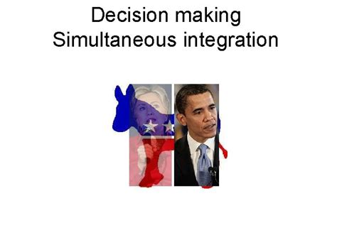 Simultaneous Integration Versus Sequential Sampling In Multiplechoice Decision
