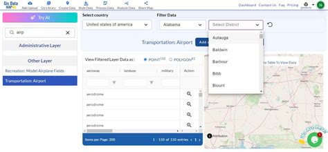 Download Airport Data In Shapefile Kml Mif 15 Gis Format Filter And Download
