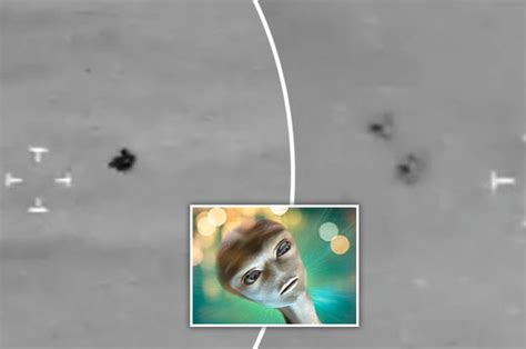 Proof Aliens Exist Leaked Us Government Clip Shows Ufo Morphing Daily Star
