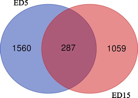 Venn Diagrams Of Differential Expressed Genes DEGs In Goat