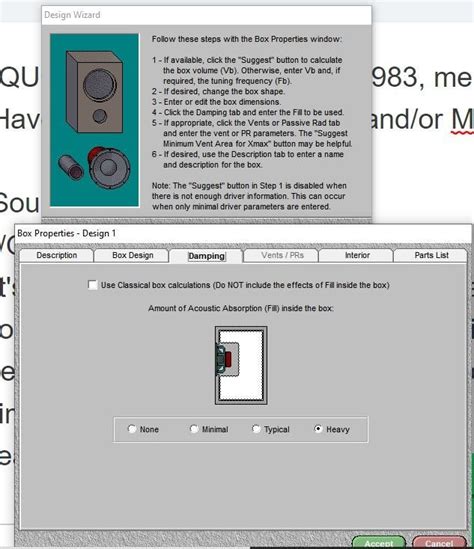 Car Subwoofer Box Design Software Subs For Large Room Ht 18 Modeling