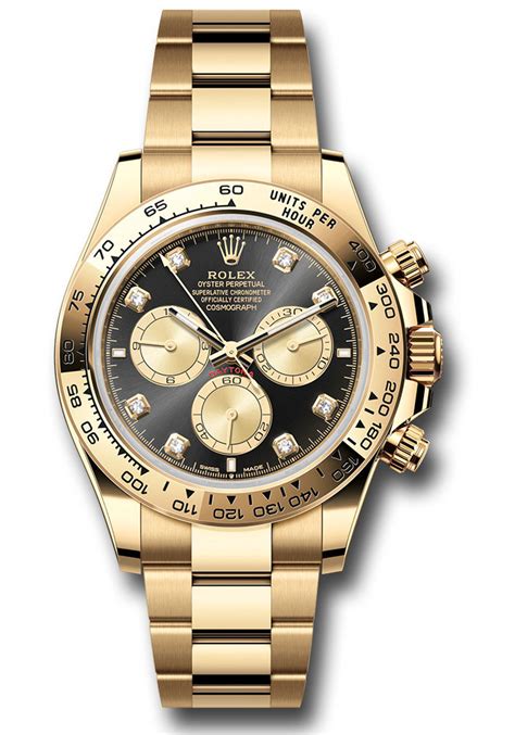 Rolex Cosmograph Daytona Yellow Gold Watches From Swissluxury