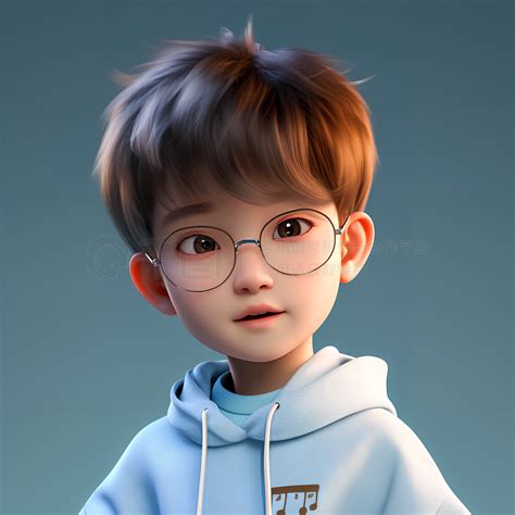 3d数字艺术 3d渲染的男孩学习声乐仿真数字人 Ai立体元素免费下载 Png格式 2784像素 编号70194095 千图网