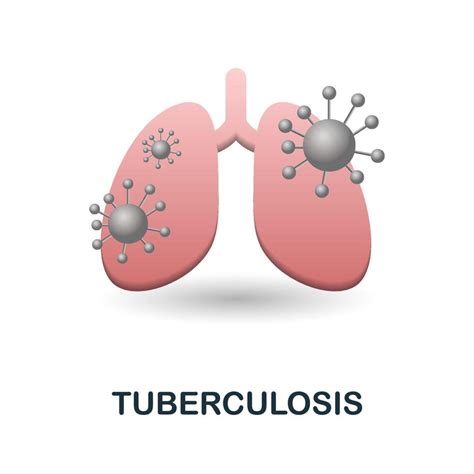 Tuberculosis Icon 3d Illustration From Deseases Collection Creative
