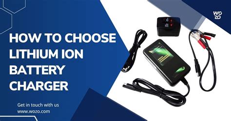 How To Choose The Best Lithium Ion Battery Charger In