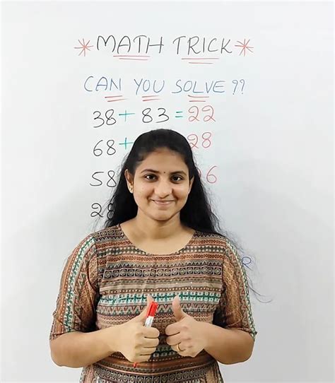 Maths Trick Maths Maths Puzzle Mathtricks Maths Viral Shorts