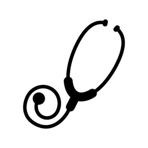 Premium Vector Stethoscope Icon Vector On Trendy Design