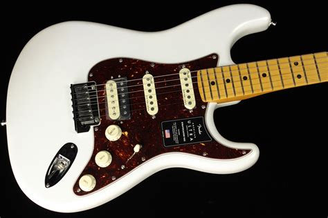 Fender American Ultra Stratocaster Hss Artic Pearl Sn Us20008606