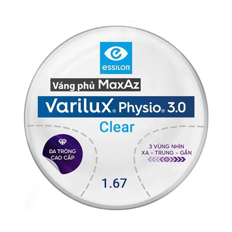 Tròng Kính Đa Tròng Essilor Varilux Physio 30 Váng Max Az Lab Việt