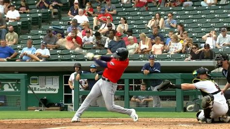 Raynel Delgado Homers In Both Games Of Doubleheader 07 13 2024 Clippers