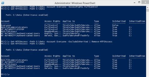 This Powershell Module Takes Control Of Ntfs Permissions Techtarget