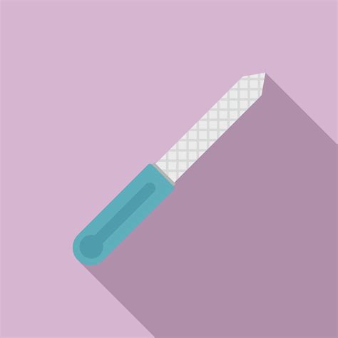 Manicurist Nail Chisel Icon Flat Style 14528446 Vector Art At Vecteezy