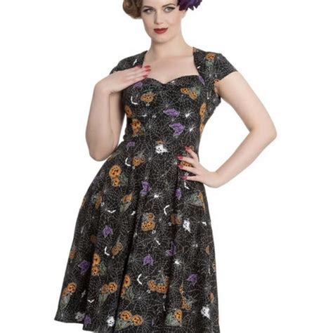 Hellbunny Halloween Swing Dress With Pockets Depop