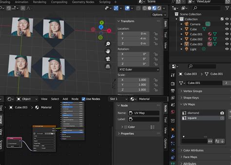 Exportandimport Involving Two Uv Maps Malfunctions For Any Materials