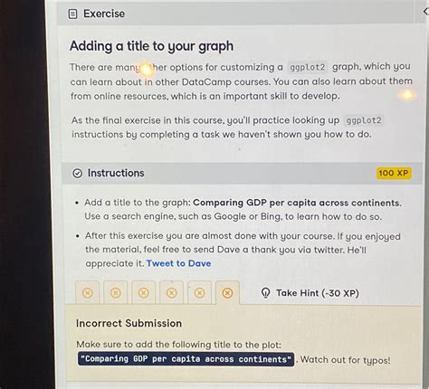 Solved ExerciseAdding A Title To Your GraphThere Are Many Chegg Com