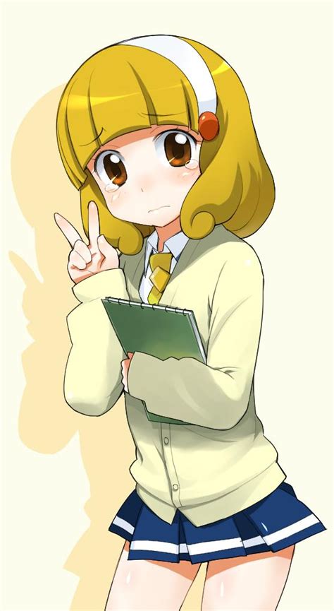 Yaya Hinata Kise Yayoi Precure Smile Precure Commentary Request Girl Blonde Hair Blush