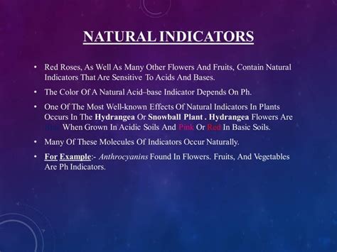 Natural Indicator Preparation Pdf Chemistry Science