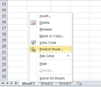 Worksheet Function Lock Drop Down Cells And Enable Use Excel 2013 Super User