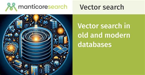 vector search in databases fosdem s presentation on manticore vector