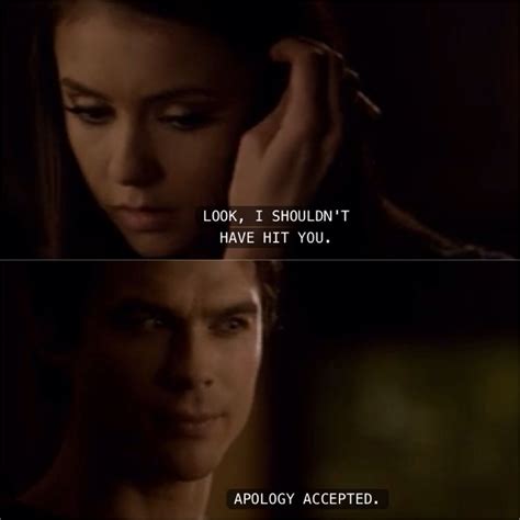 Damon And Elena The Vampire Diaries Vampire Diaries Damon Quotes