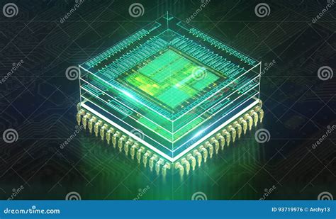 Circuit Board Electronic Computer Hardware Technology Motherboard Digital Chip Stock