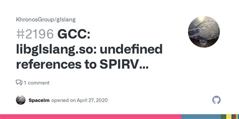 GCC Libglslang So Undefined References To SPIRV Symbols Issue KhronosGroup Glslang