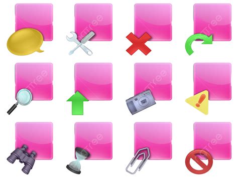 Web Button Squared Purple Liquid Set Net Cool PNG Transparent Image And Clipart For Free