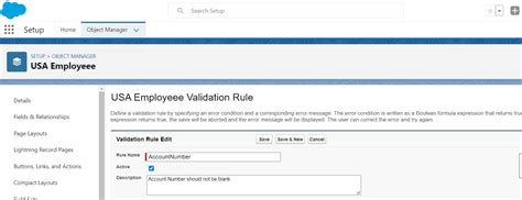 How To Use Or Operator In Validation Rule In Salesforce Salesforce Faqs