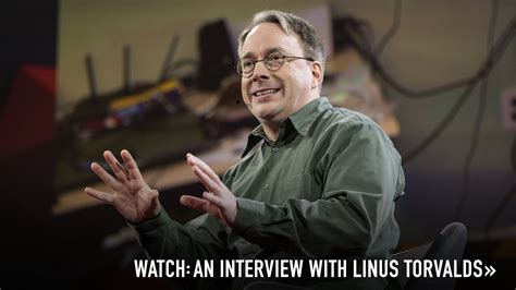 the wisdom of linus torvalds