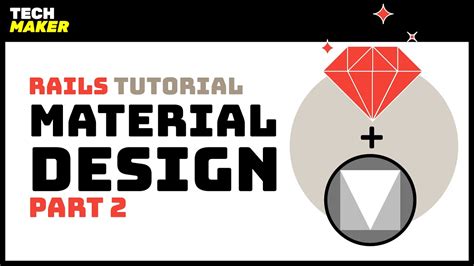 rails tutorial using the material design color system with ruby on