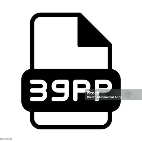 3gpp 파일 형식 비디오 아이콘 웹 파일 레이블 아이콘입니다 벡터 일러스트 레이 션입니다 0명에 대한 스톡 벡터 아트 및 기타 이미지 Istock