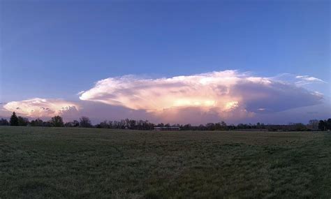 Two Storm Cells Last Night Rdenver