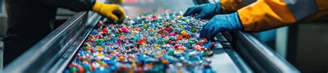 A Conveyor Belt That Feeds Plastic To Workers Who Sort It By Color Premium Ai Generated Image A Conveyor Belt That Feeds Plastic To Workers Who Sort It By Color Premium Ai Generated Image