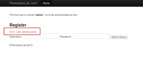 [pentesterlab Write Up] Web For Pentester Ii Authentication