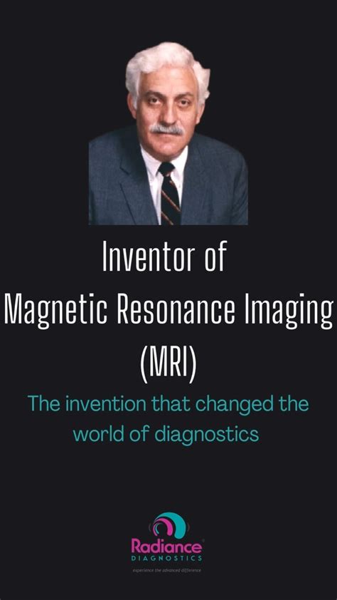 A Tribute To The Inventor Of Mri 🙏🧲 Raymond Vahan Damadian Was Born In