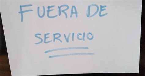 Fuera De Servicio