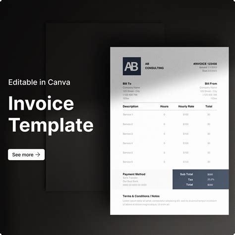 Invoice Template Service Invoice Agency Invoice Small Business Invoice Client Invoice