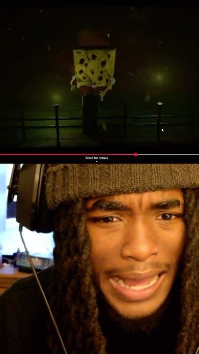 Spongebob Caked 😁 Scary Cartoon Animation Spongebob Disturbing Creep Meatcanyon Reaction