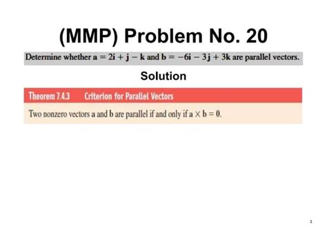 Parallel Vectors Doc Physics Science