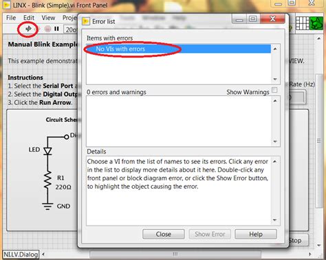Error About No Errors Linx With Arduino Mega Ni Community