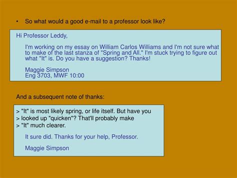 PPT How To Email A Professor PowerPoint Presentation Free Download ID