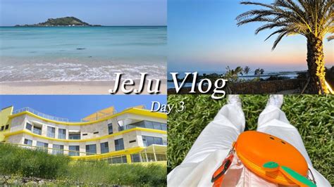 Vlog ️제주도 3박4일 가좍여행 3탄 제주 맛집 And 제주 카페 And 제주 관광지까지 Youtube
